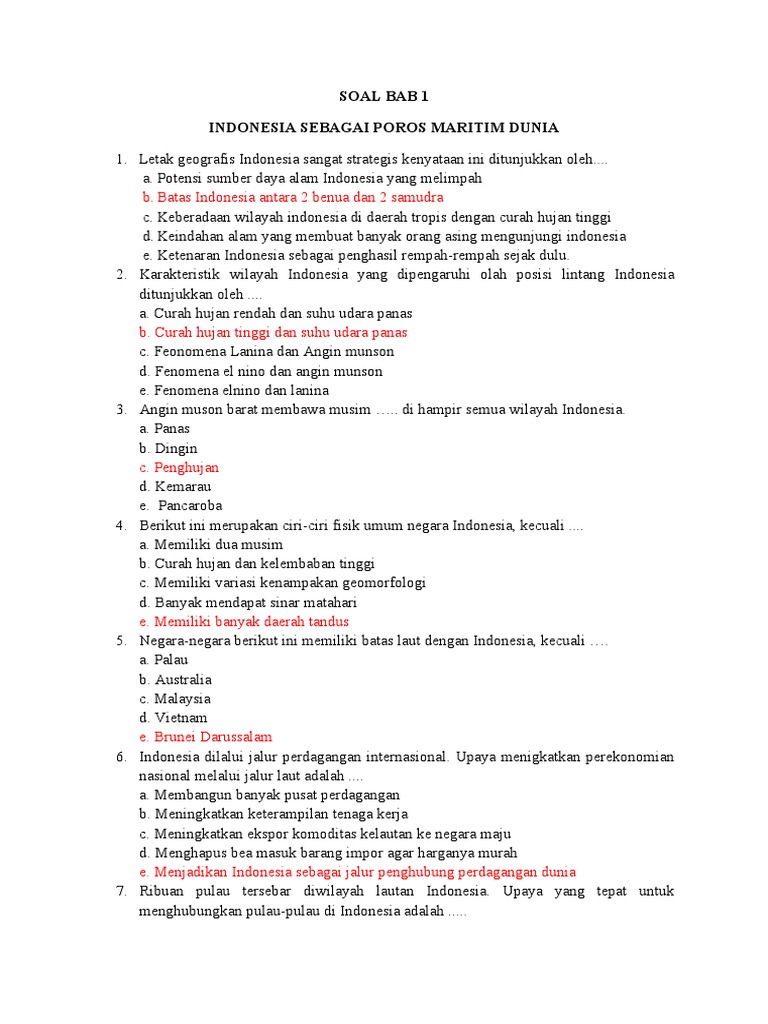 SOAL BAB 1-2 | PDF