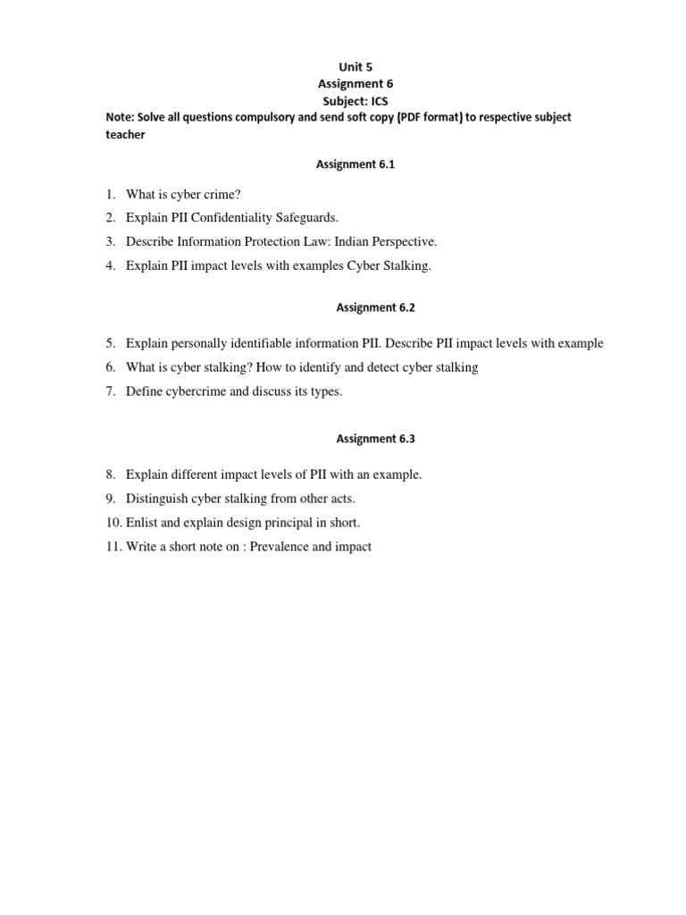 Unit 6 Assignment | PDF
