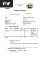 Social Case Study Report DSWD | PDF | Accessibility | Disability