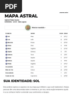 Mapa Astral Personare: Sol e Ascendente | PDF | Signo do zodíaco ...