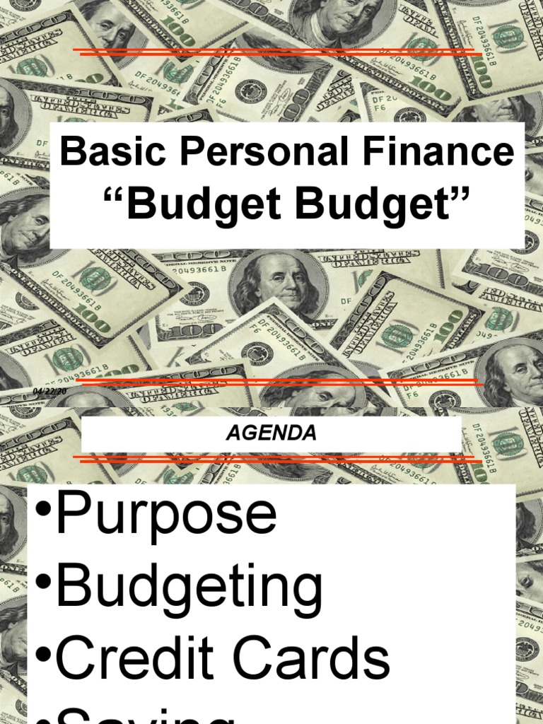 Personal Finance | PDF | Budget | Saving