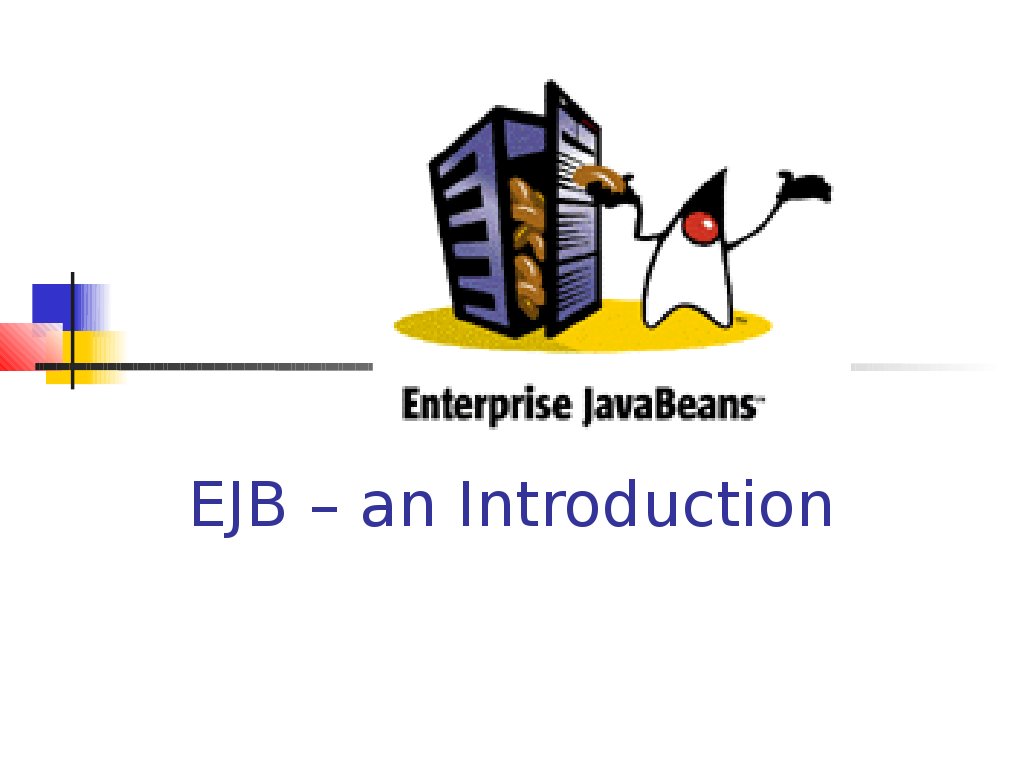 EJB - An Introduction | PDF | Enterprise Java Beans | Databases