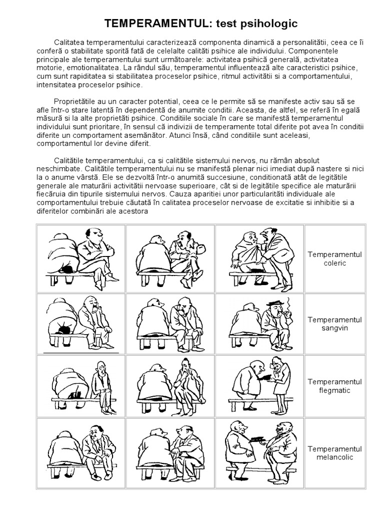 Test Temperament | PDF