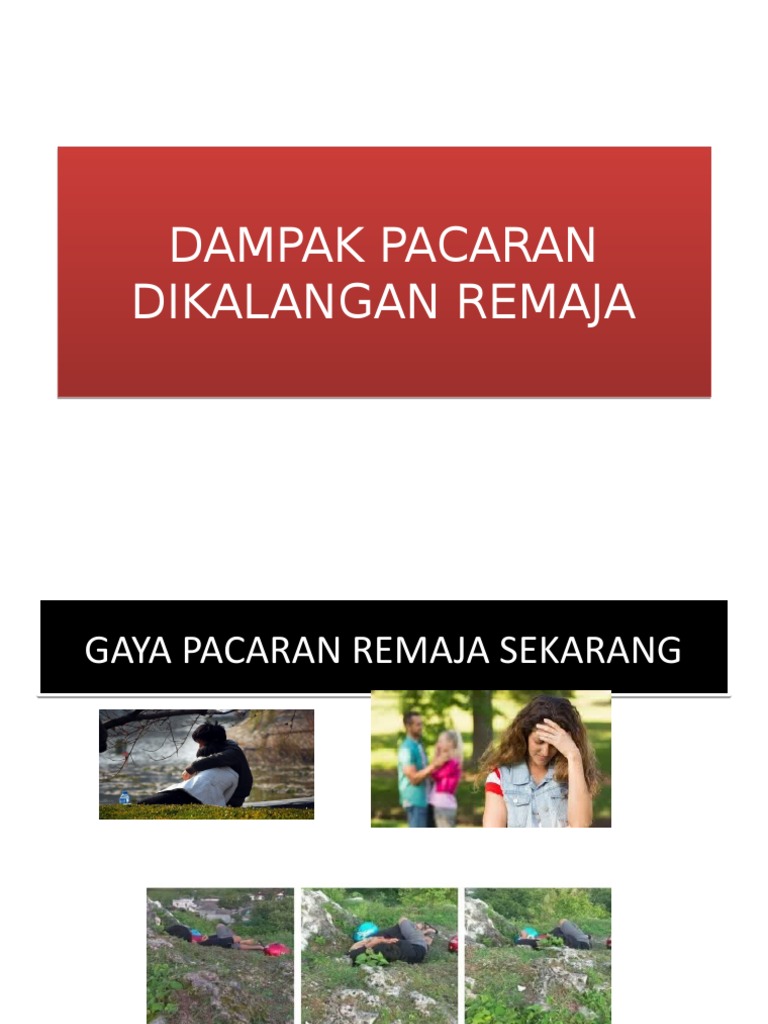 Dampak Pacaran Di Kalangan Remaja | PDF