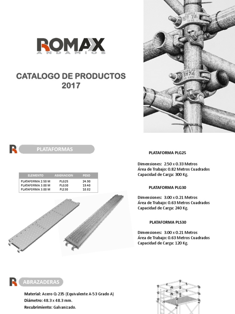 Catalogo ROMAX Completo | PDF | Materiales de construcción | Equipo