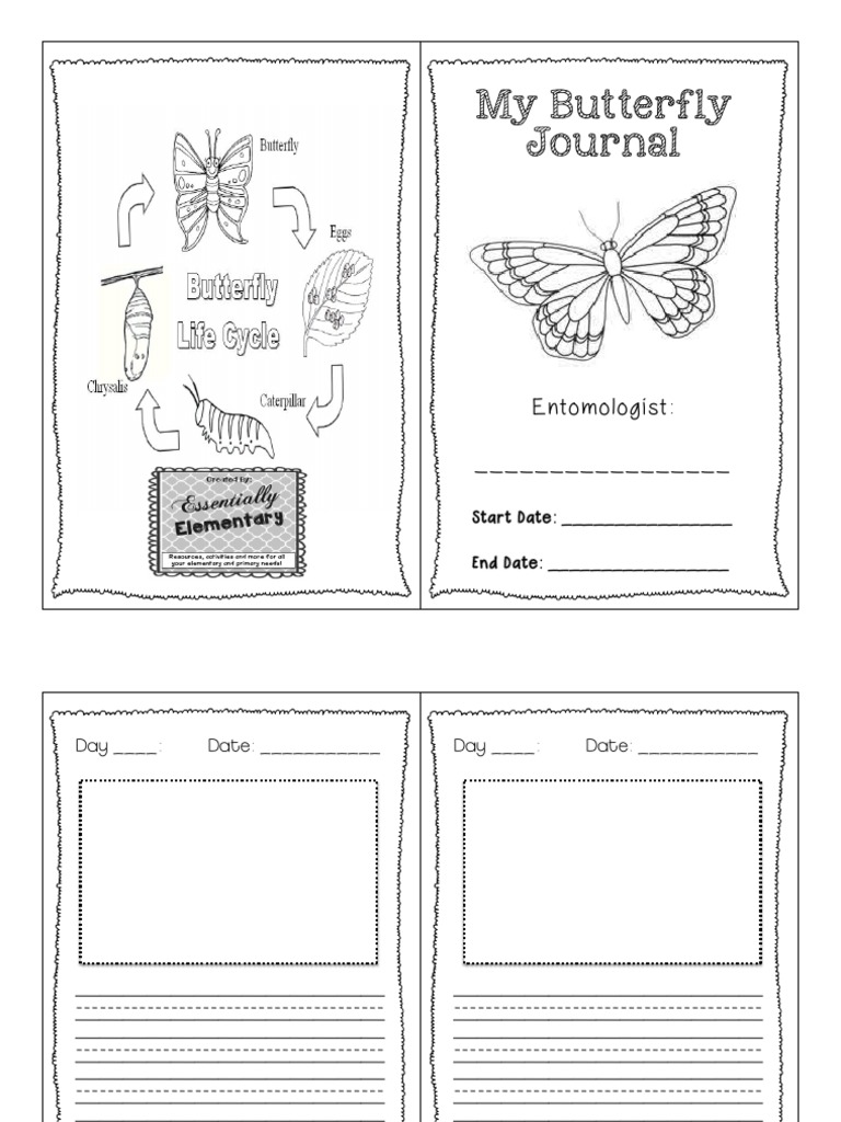 My Butterfly Journal: Entomologist | PDF