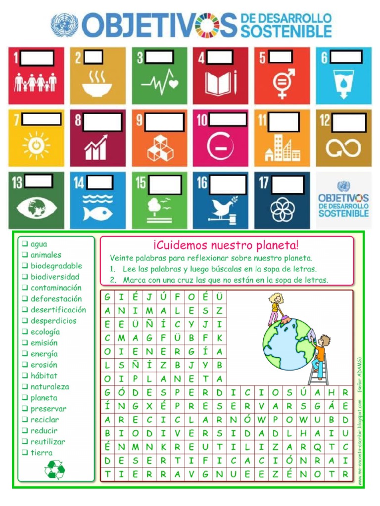Sopa de Letras Desarrollo | PDF