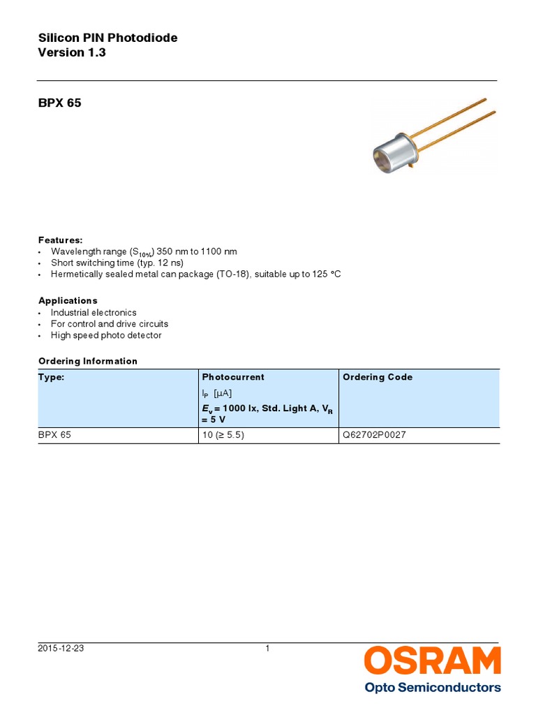 BPX 65 PDF | PDF | Electromagnetism | Electrical Engineering