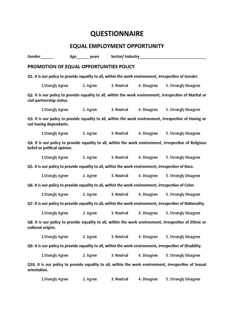 Questionnaire Saeed | PDF | Discrimination | Teaching Mathematics