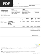 Dominos Pizza Bill | PDF | Pizza