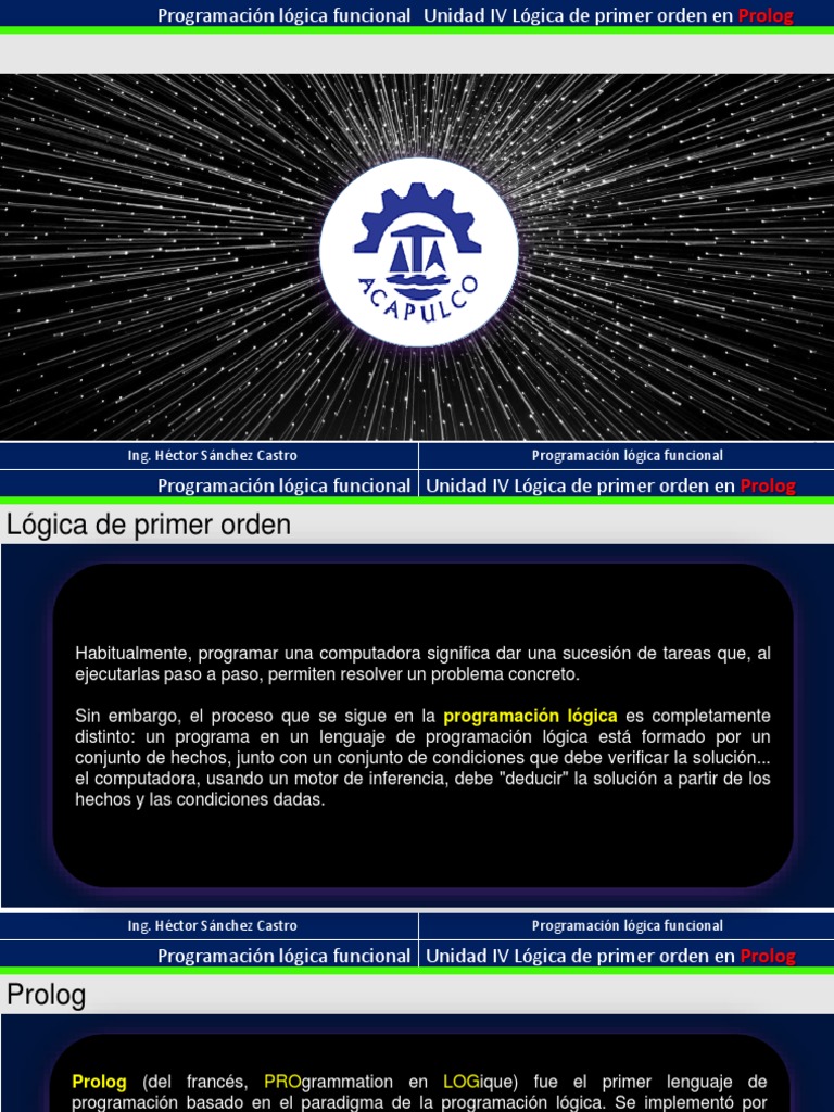 UNIDAD 4.1 - Introducción Al Modelo de Programación Con PROLOG (ALUMNOS ...