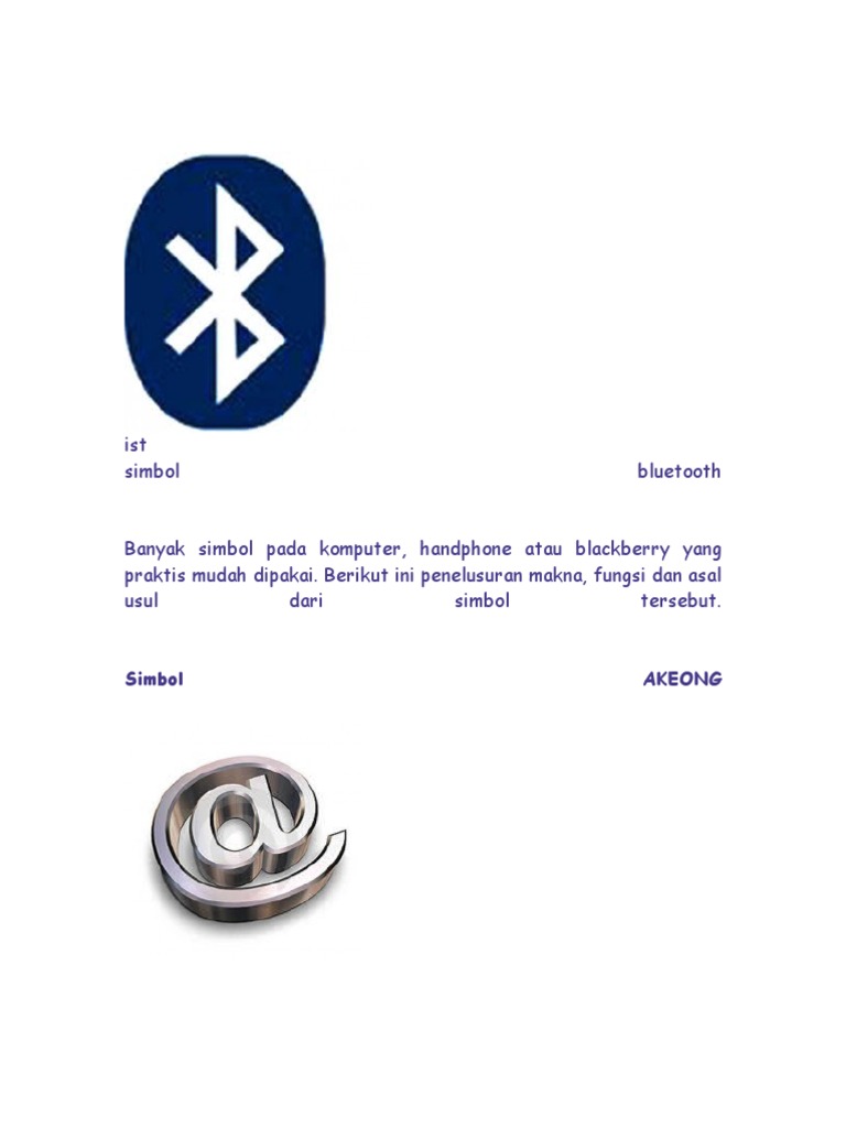 Simbol Jaringan | PDF