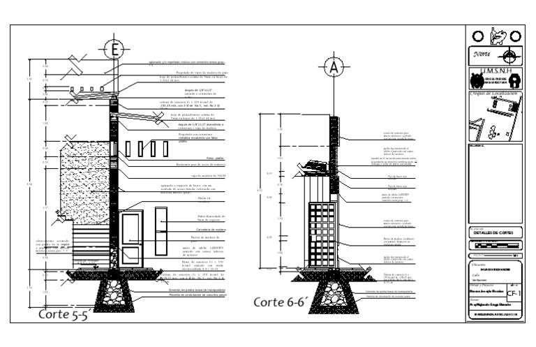 Corte Por Fachada 02 | PDF | Diseño arquitectonico | Arquitectura