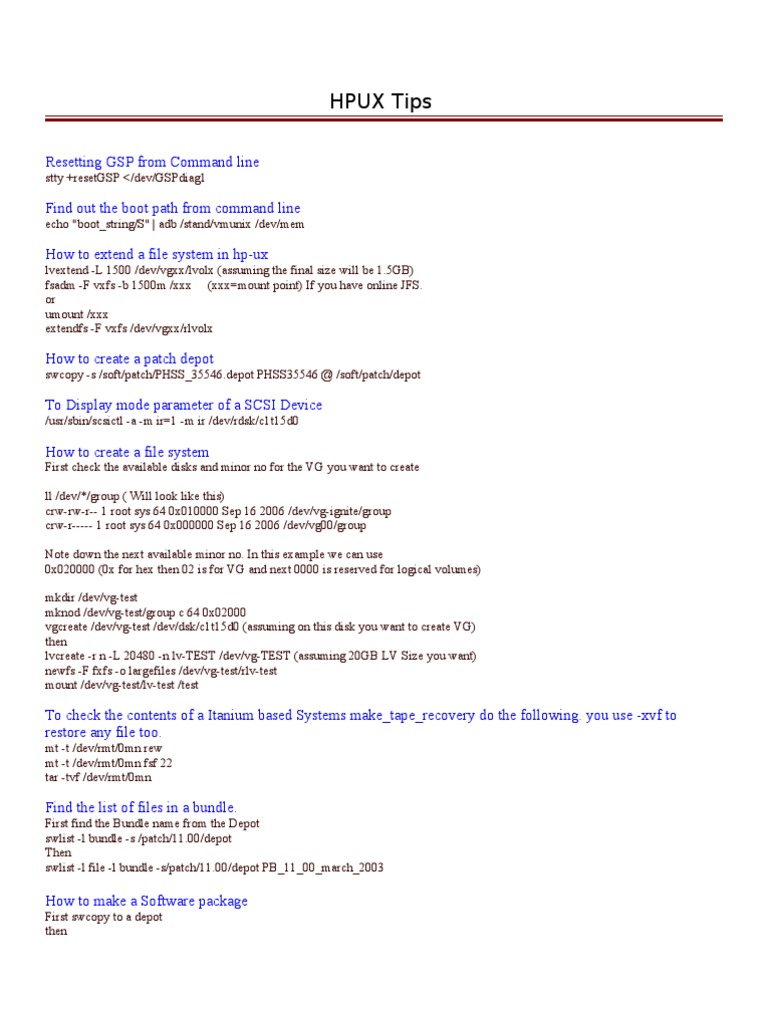 Hp Ux Tips And Procedures Booting Domain Name System