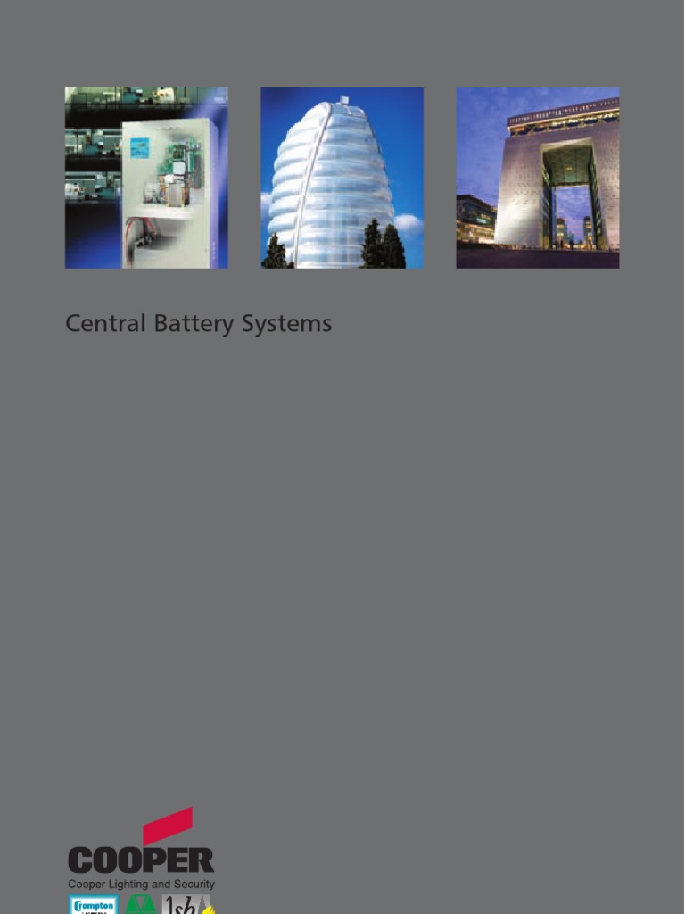 Central Battery System Cooper LTD | PDF | Battery Charger | Power Inverter