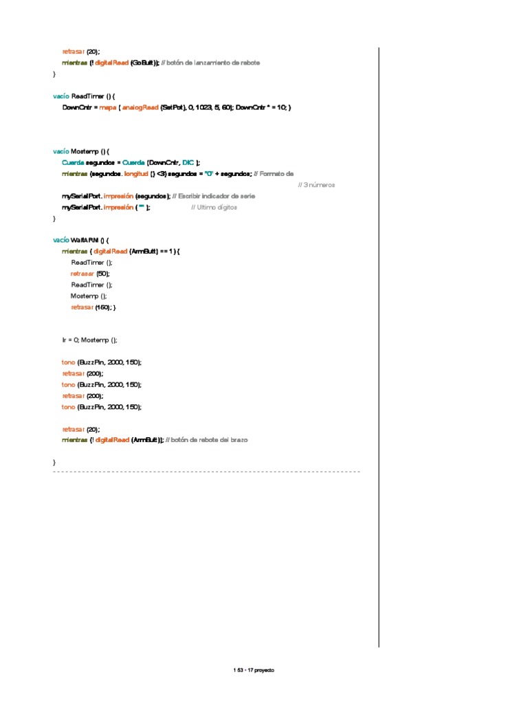 Arduino Project Handbook, Volume 1 by Mark Geddes. (175-275) 2.en - Es ...