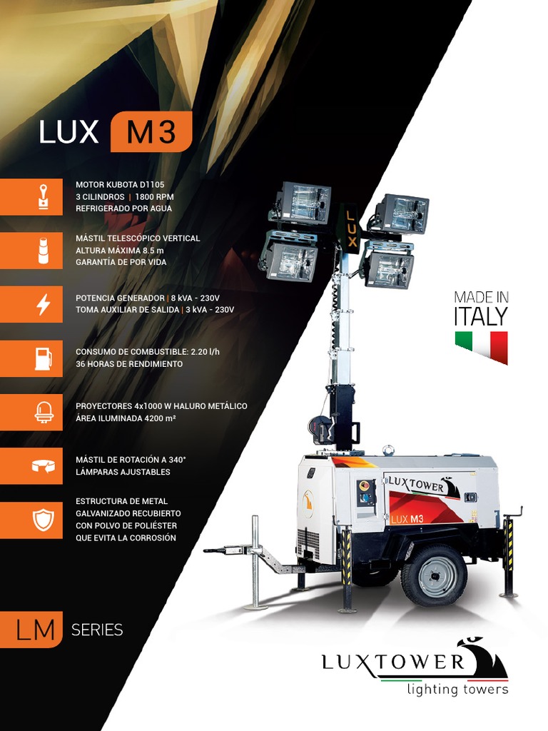 LUX M3 60Hz - Catálogo | PDF | Tecnología de vehículos | Vehículos