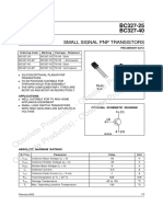 BC107 Transistor: Specs and Pinout Guide | PDF | Bipolar Junction ...