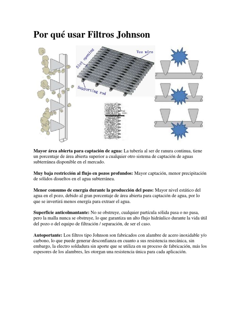 Filtros Johnson PDF | PDF