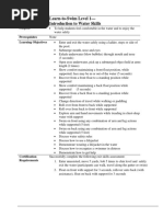 Floating Techniques | PDF | Buoyancy | Recreation