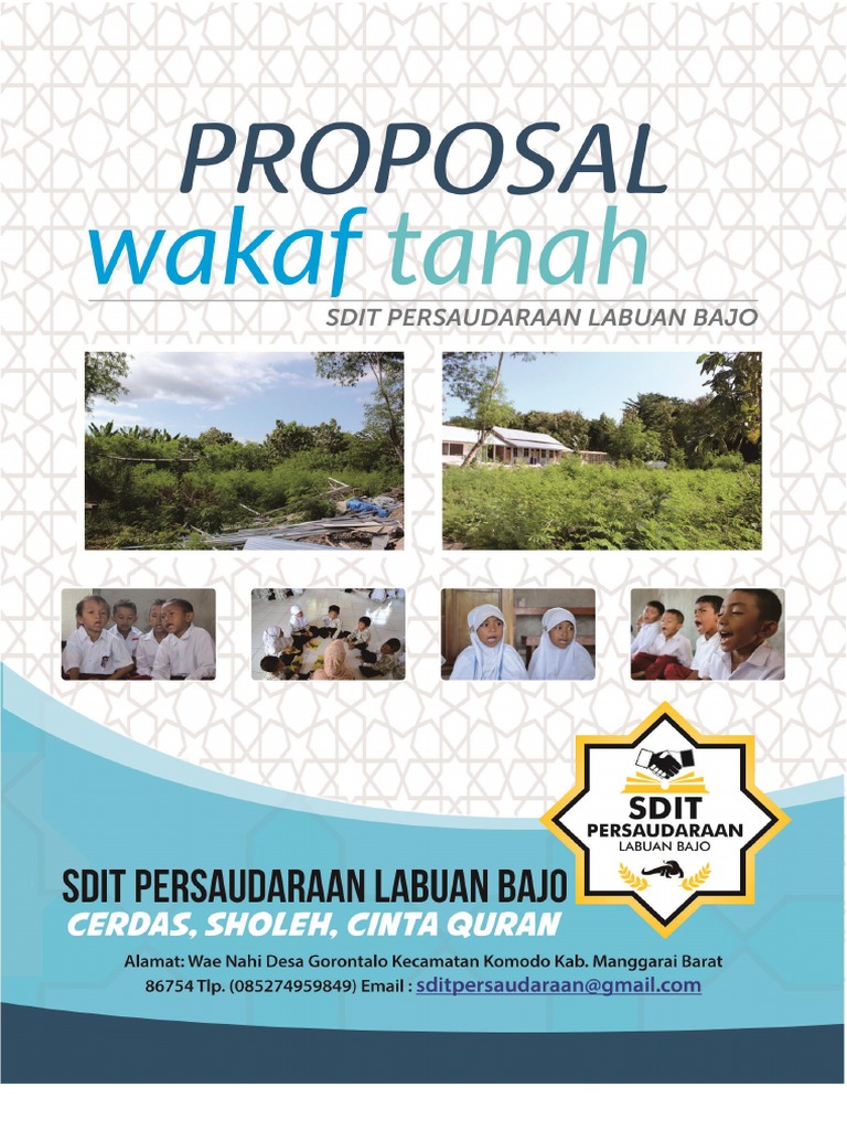 Proposal Wakaf Tanah | PDF