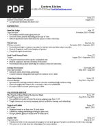 Kyle Resume 2024 | PDF