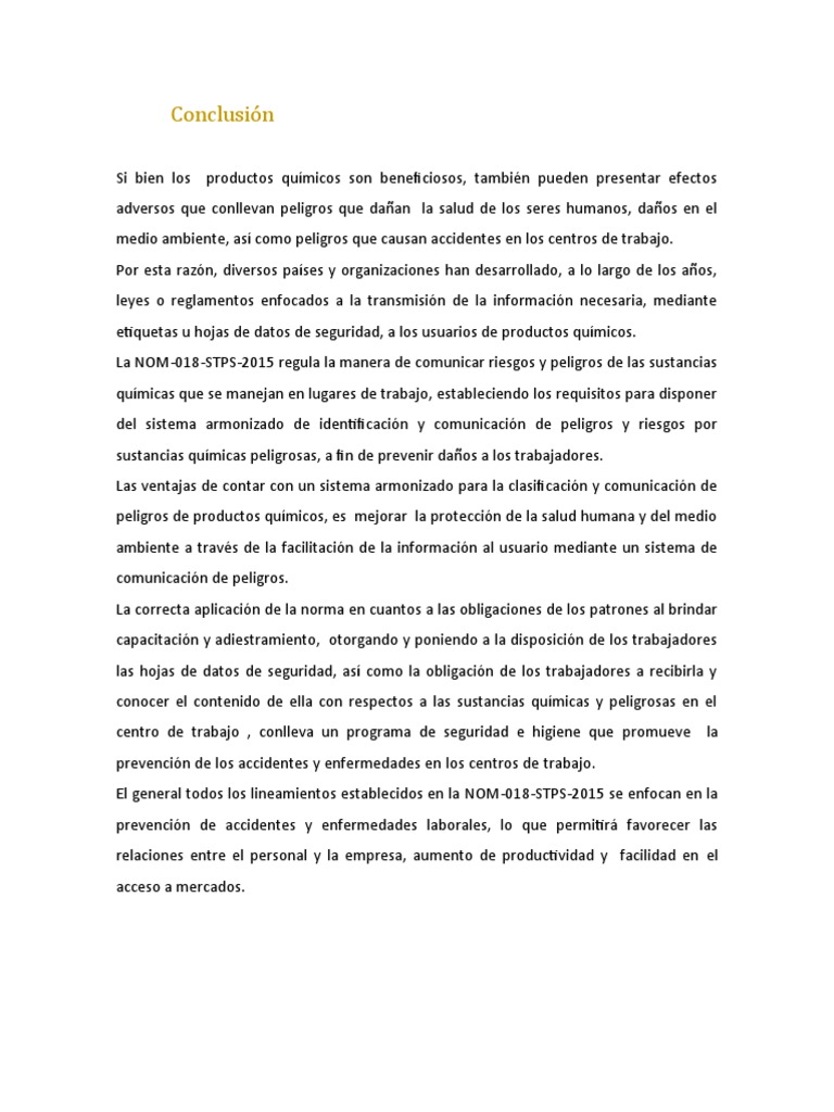 Conclusión | PDF | Informática y tecnología de la información | Bienestar