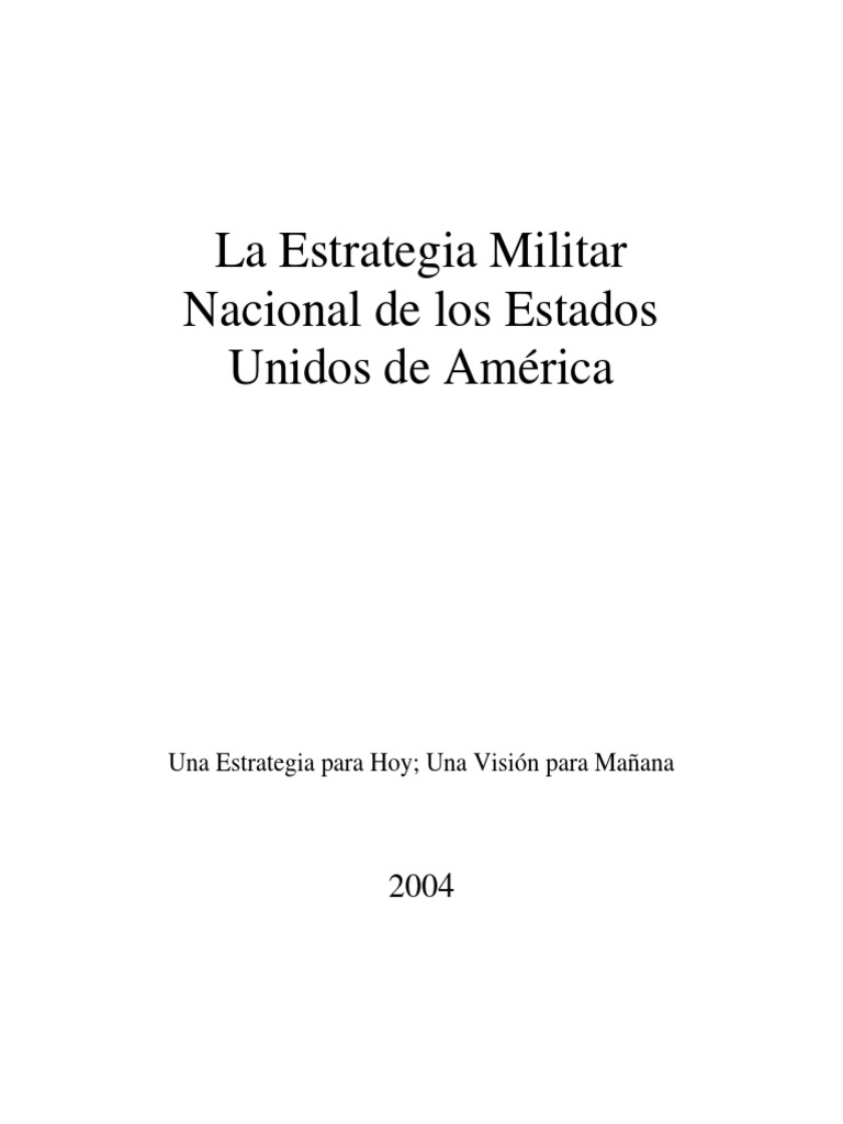 The National Military Strategy of The United States of America - JCS ...