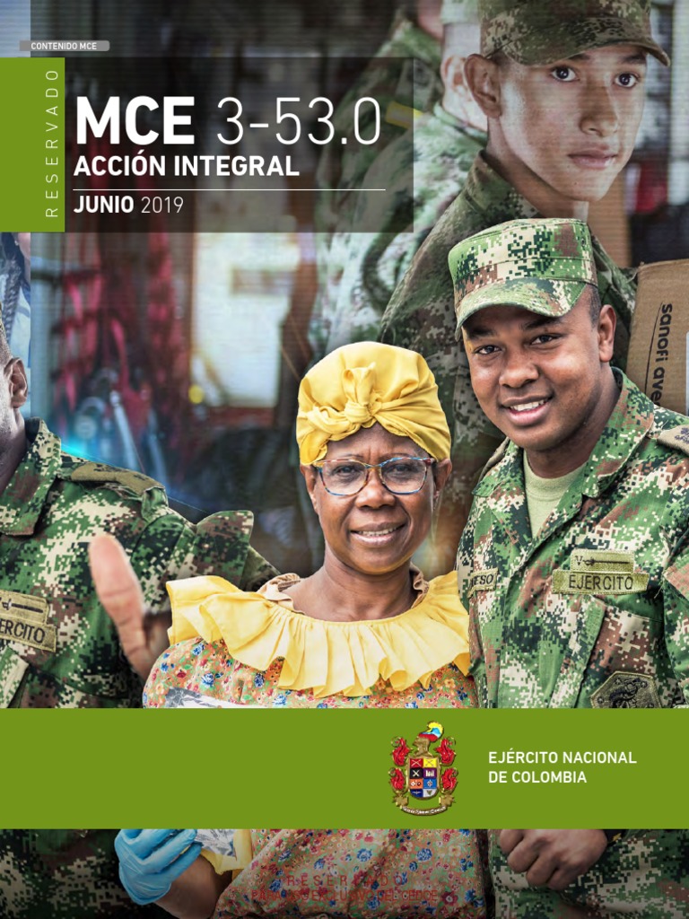 Mce 3-53.0 Acción Integral PDF | PDF | Información | Planificación