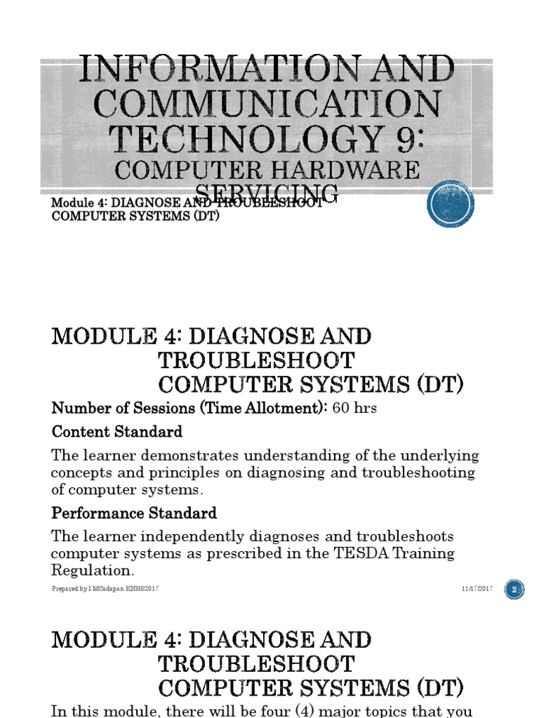DIAGNOSE COMPUTER ERRORS | PDF | Troubleshooting | Occupational Safety ...