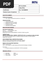 WORK PERMIT RECEIVER RESUME Latest | PDF
