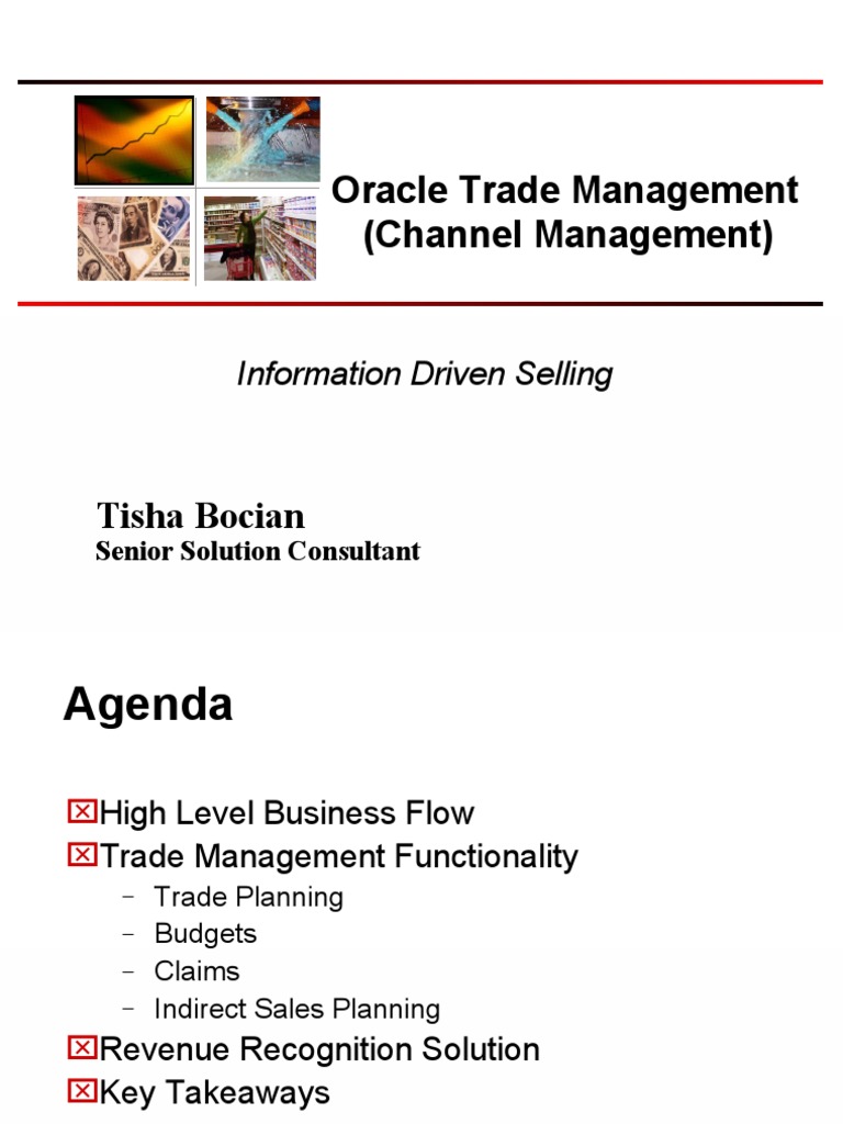 Oracle Trade Management Guide | PDF | Sales | Point Of Sale