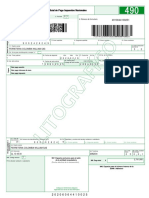 Instructivo Formulario 490 DIAN | PDF | Pagos | Impuestos