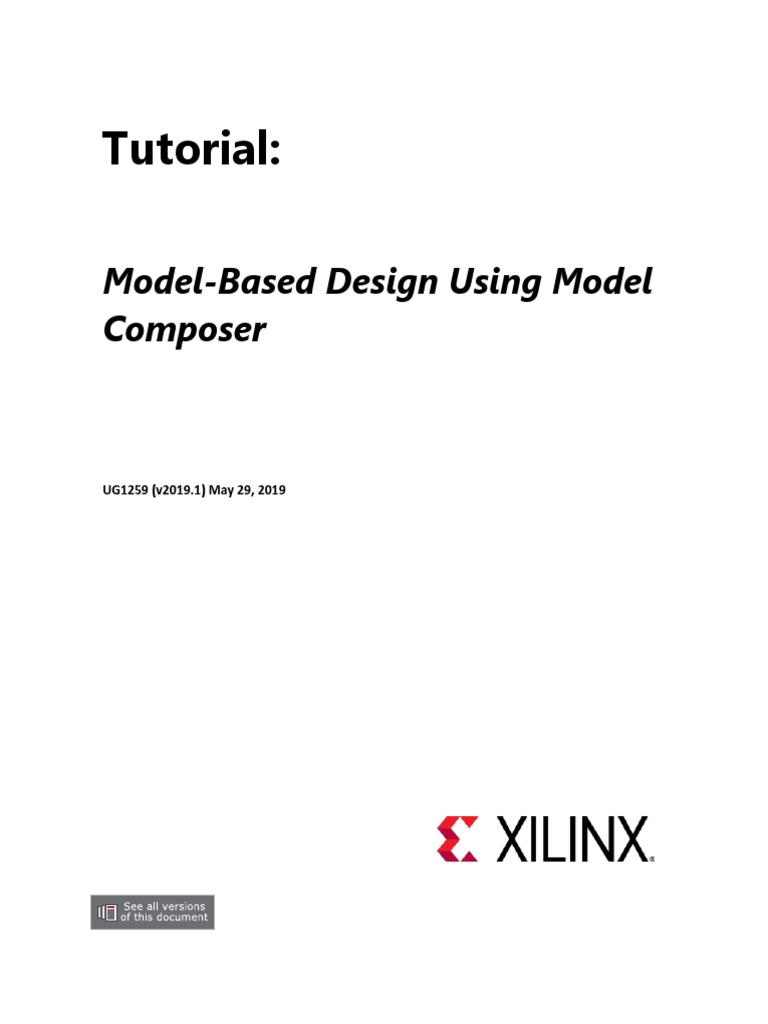 Ug1259 Model Composer Tutorial | PDF | Rounding | Parameter (Computer Programming)