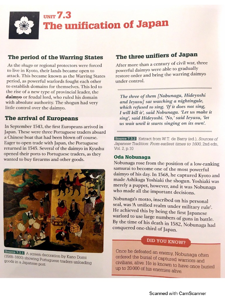 unification of japan