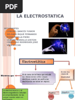Mapa Conceptual de Electrostática, Campo Eléctrico, Potencial Electrico ...