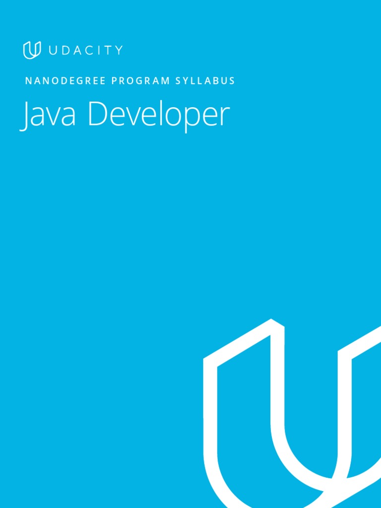 Java Developer Nanodegree Program Syllabus PDF | PDF | Application ...