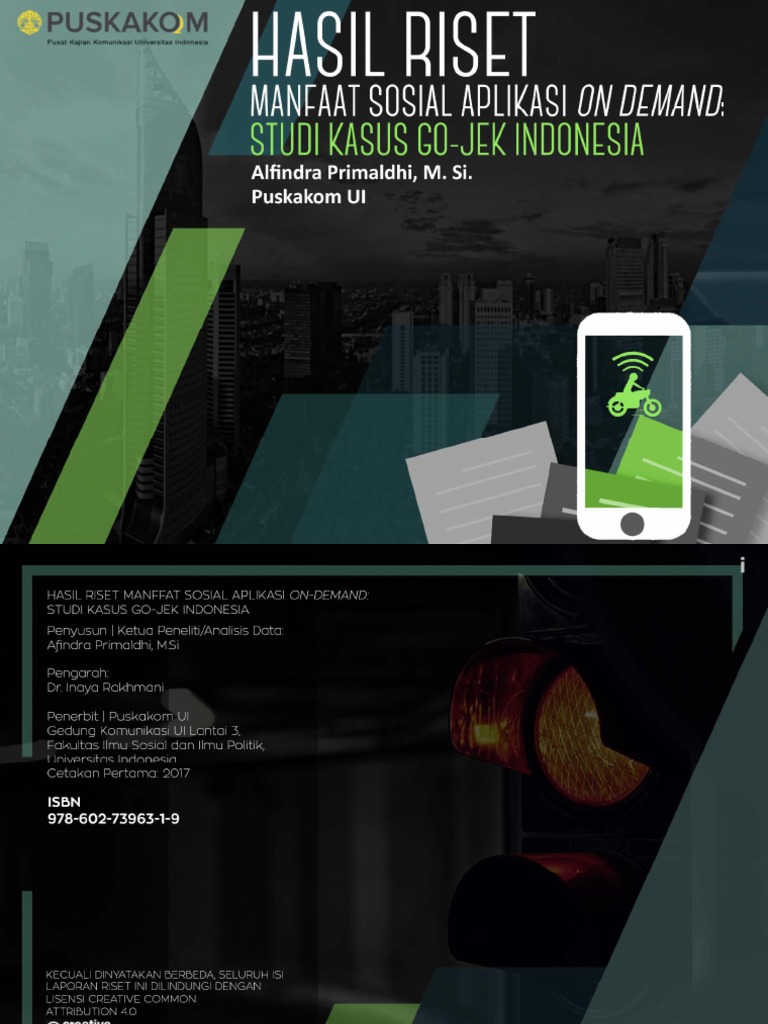 L1 - Hasil Riset Manfaat Sosial Aplikasi On-Demand - Studi Kasus Gojek ...