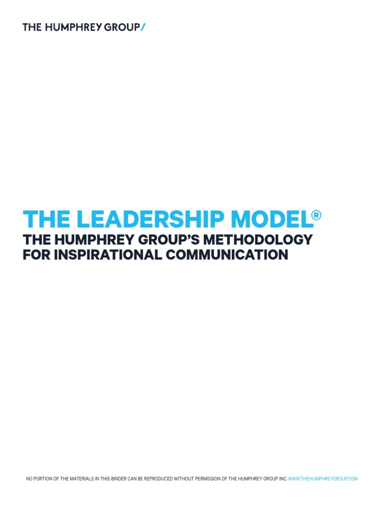 The+Leadership+Model+2 2 | PDF | Leadership | Reason
