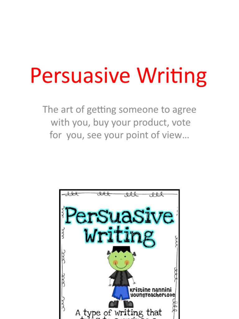 9 Persuasive Writing | PDF | Metaphor | Essays