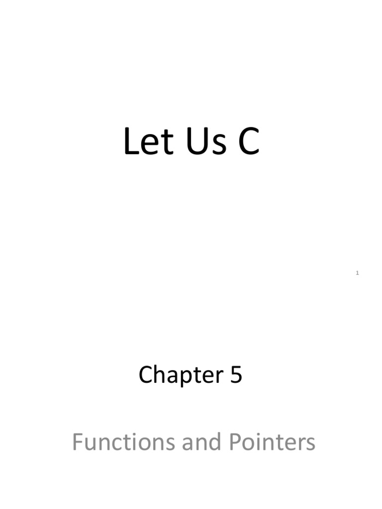 CS 101 Lecture 5 PDF | PDF | Parameter (Computer Programming) | Subroutine