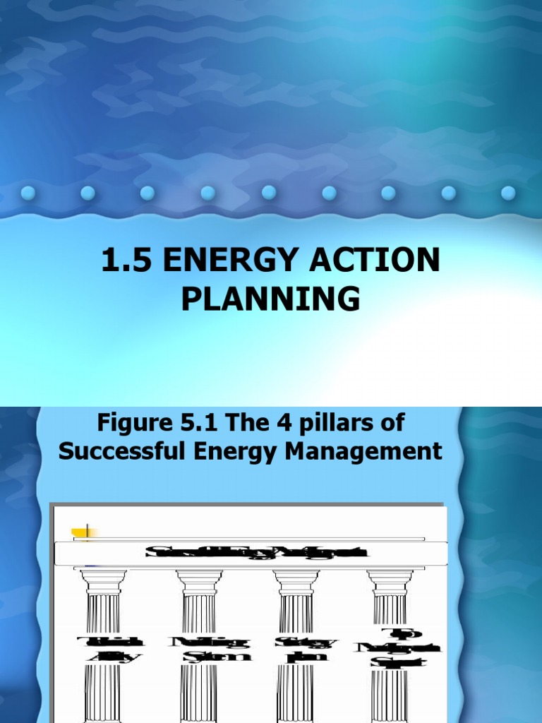 1.5 Energy Action PlanningN | PDF | Energy Management | Goal