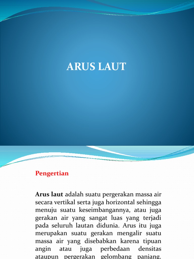 Arus Laut PDF | PDF