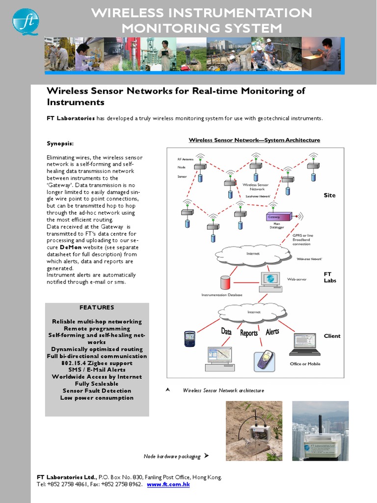 Wireless Sensor Network Pdf Wireless Sensor Network Computer Network