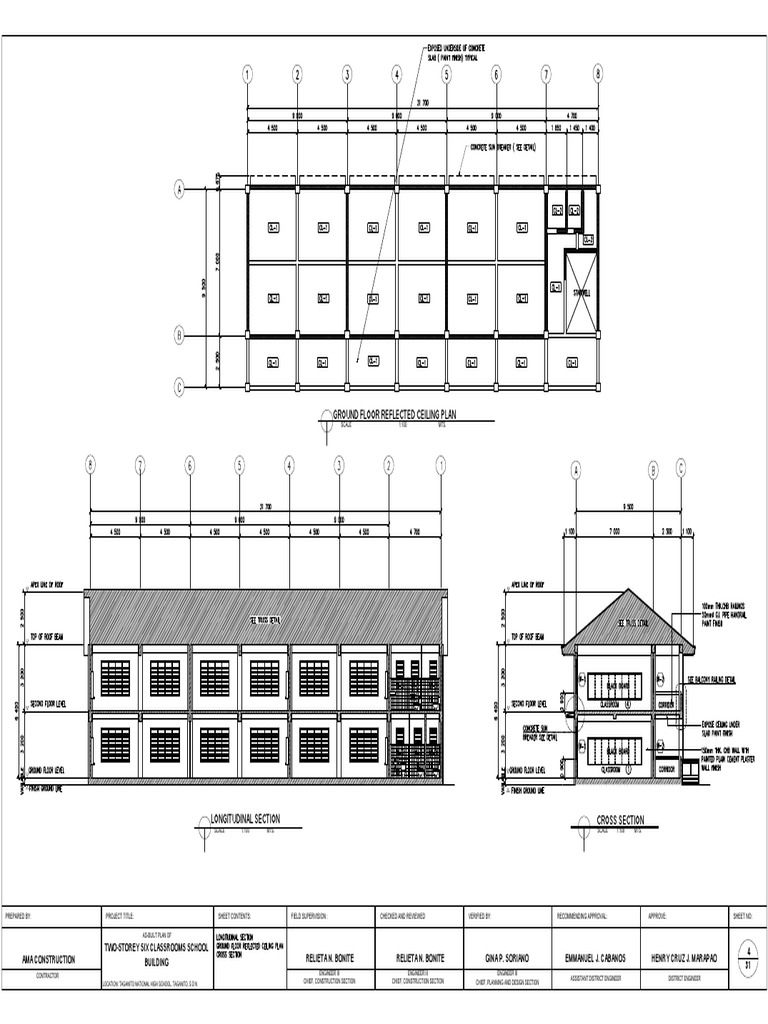 Ground Floor Reflected Ceiling Plan | PDF | Culture Of Queensland | Queensland Heritage Register