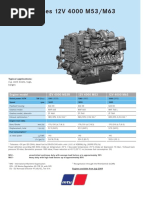 Mtu Series 2000 Industrial | PDF | Diesel Engine | Engines