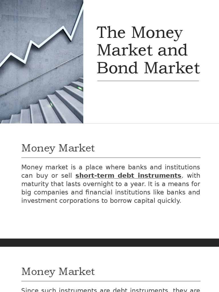 06.money Market and Bond Market | PDF | Money Market | Securities (Finance)