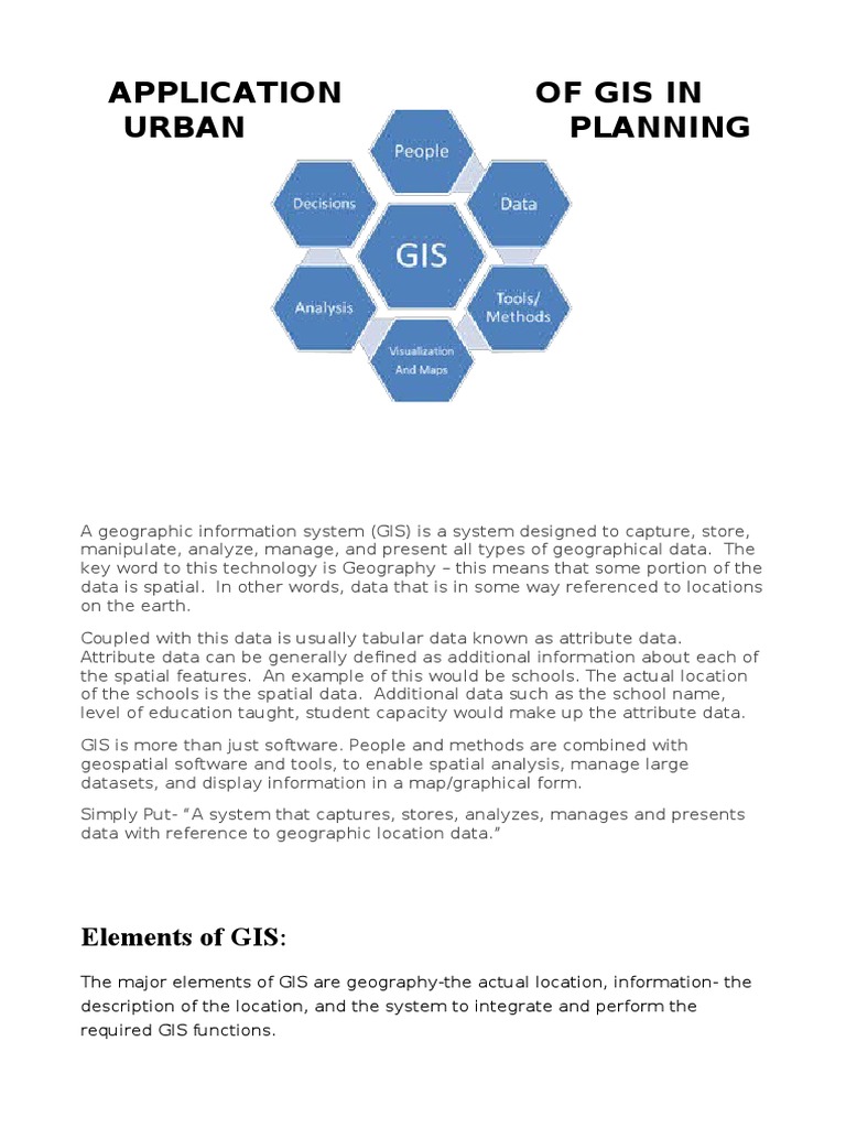 Gis Project (Vishal) | PDF | Spatial Analysis | Geographic Information System