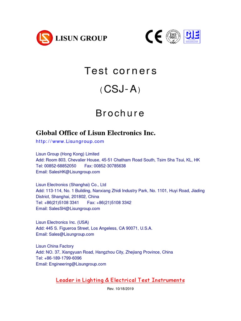 Test Corners | PDF