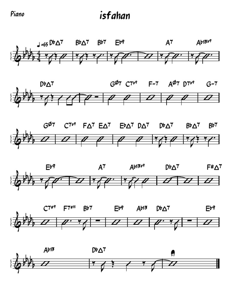 Isfahan Piano | PDF
